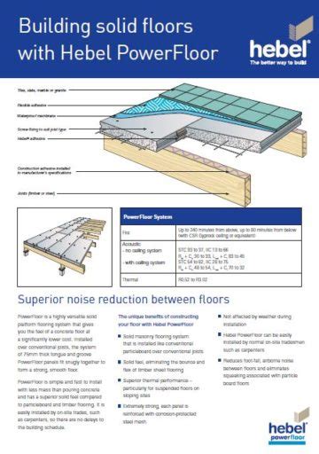 Powerfloor Csr Hebel