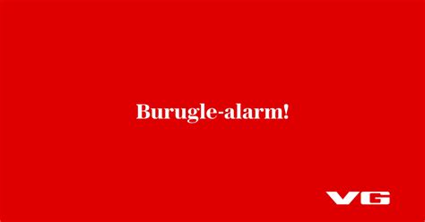 Burugle Alarm