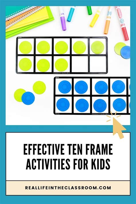 Engaging Ten Frame Activities For Young Learners Ten Frame Activities