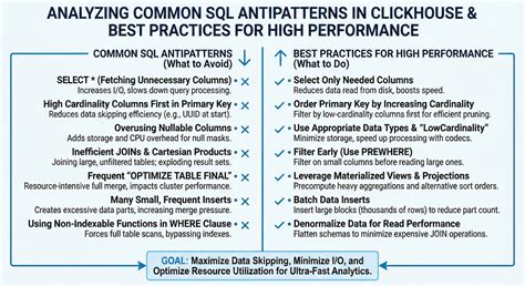 Enhance Performance With Sql Antipatterns Best Practices