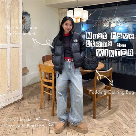 겨울 필수템 Top 2 어그 울트라 미니 플랫폼 And 노스페이스 눕시패딩 사이즈 추천 및 겨울코디 네이버 블로그