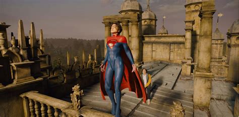Download Sasha Calle Supergirl Standing Proudly Wallpaper