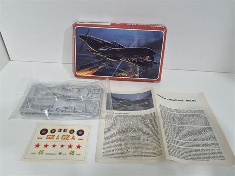 SmĚr Starý Model Letadla Hawker Hurricane Iic 172 Aukro