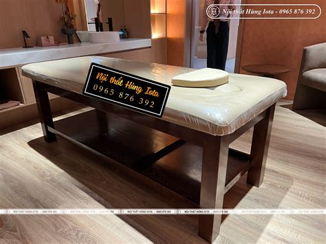 Mẫu Giường Massage Cao Cấp Cho Spa Gia đình Khách Sạn đẹp Rẻ
