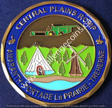 Rcmp D Division Central Plains Challengecoins Ca