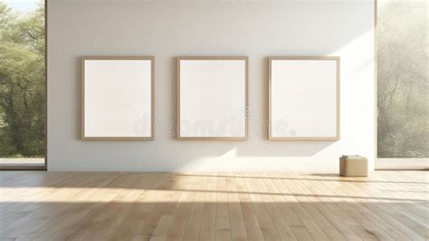 Empty Frames Play Of Light And Shadow In Contemporary Landscapes Stock