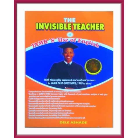 English Breeze The Invisible Teacher Of Jambs Use Of English By Dele