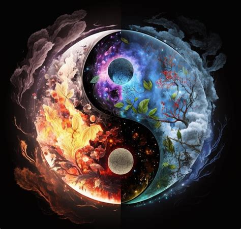 دانلود عکس پروفایل یین و یانگ های گرافیکی و خاص