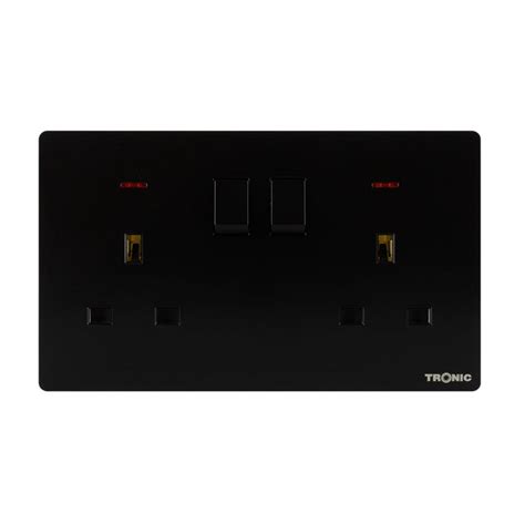 Twin Switch Socket With Neon Tronic Uganda Limited