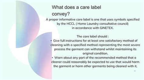 Care Labelling Wash Care Label Symbols And Its Importance Pptx