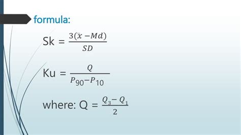 Parametric Statistics Pptx