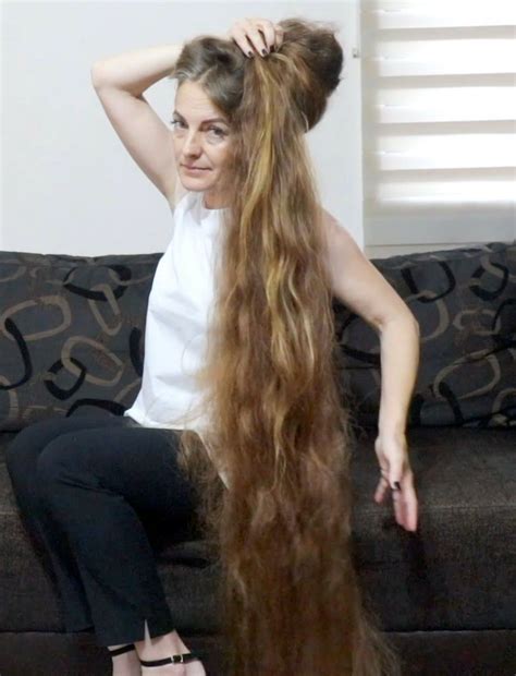 Two Feet Long Hair Long Hair Down To Feet Foot Long Hair Ultra Long