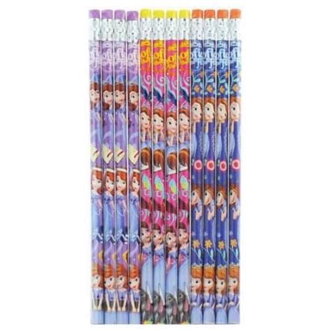Sofia The First Wooden Pencils Pack Of 12 Light Violet Pink Purple No 2 1 Unit Frys Food Stores