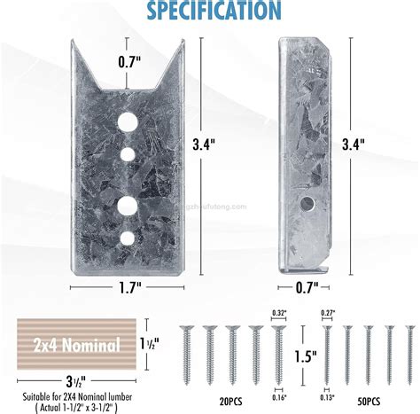 Galvanized Brackets For Wood Rail Buy Fence Post Brackets Fence