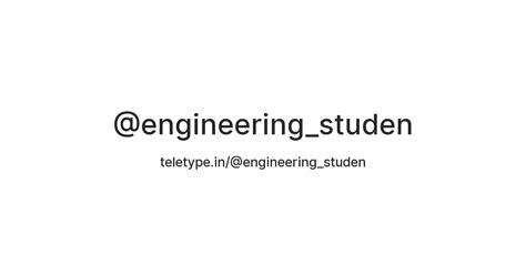 Engineeringstuden — Teletype