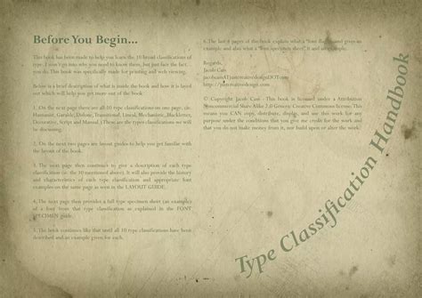 Type Classification Ebook Pdf