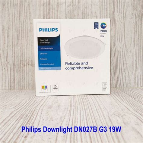 Promo Philips Dn027b Led19 19w D200 G3 220 240v Downlight Led Diskon 33