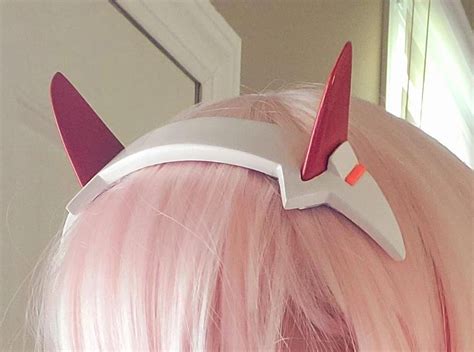 Zero Two Horns And Headband R Cosplayprops