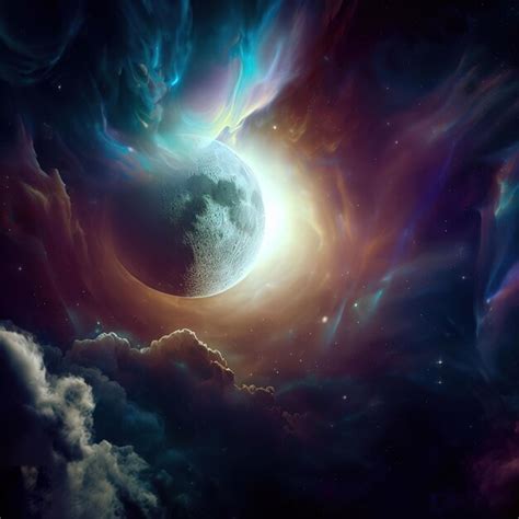Premium Photo Panoramic View Of The Earth Sun Star And Galaxy Sunrise