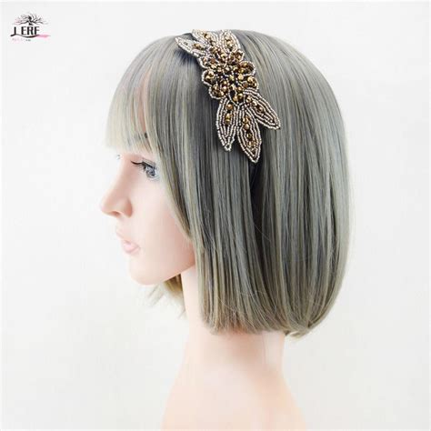 Jeremy1 Rhinestone ผม Hoop Rhinestone เครื่องประดับผมคริสตัลผม Hoop อารมณ์ Headwear เจ้าสาวผม