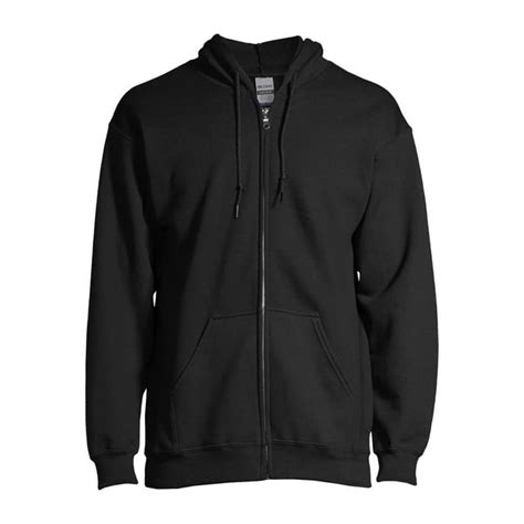 Gildan Unisex Heavy Blend Fleece Full Zip Hooded Sweatshirt Size Small