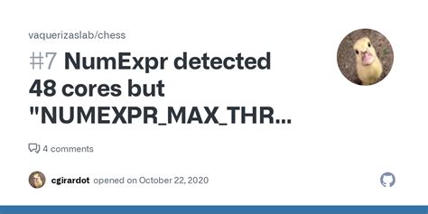 Numexpr Detected 48 Cores But Numexprmaxthreads Not Set So Enforcing Safe Limit Of 8