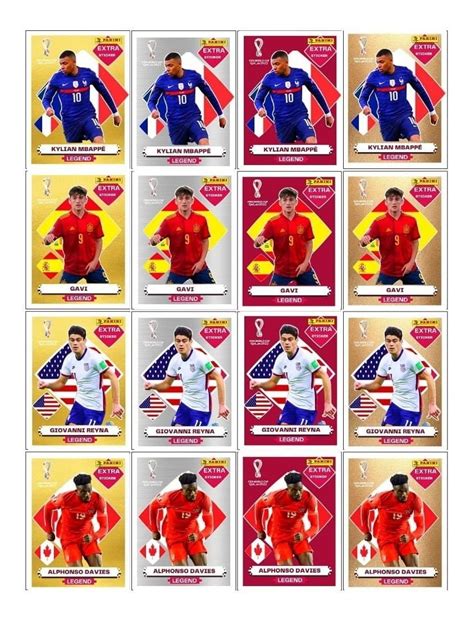 Figurinhas Legends Coca Cola Copa Mundo 2022 Arquivo Pdf