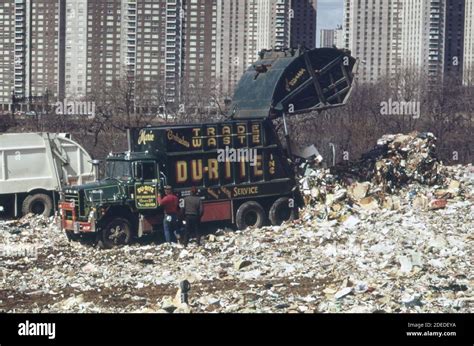 1970s Photo 1973 Municipal Dump In The Bronx Reaches Almost To