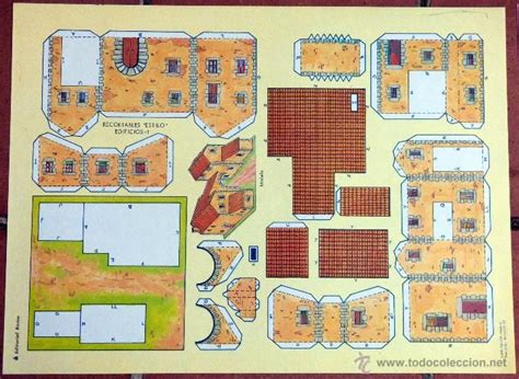 9 Recortables De Edificios Casas De Papel Casas Para Armar Casas