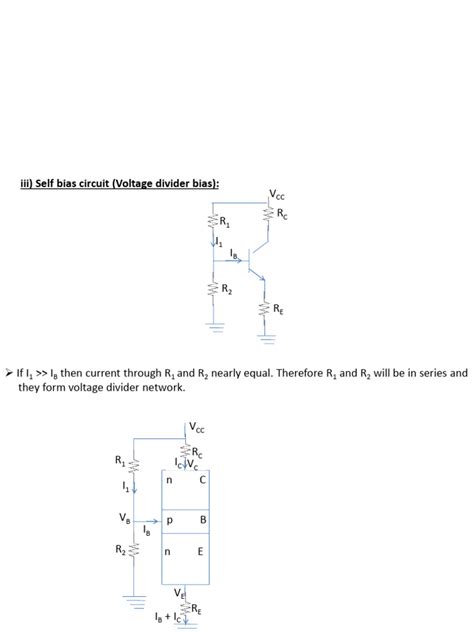 Self Bias Pdf Bipolar Junction Transistor Electrical Components