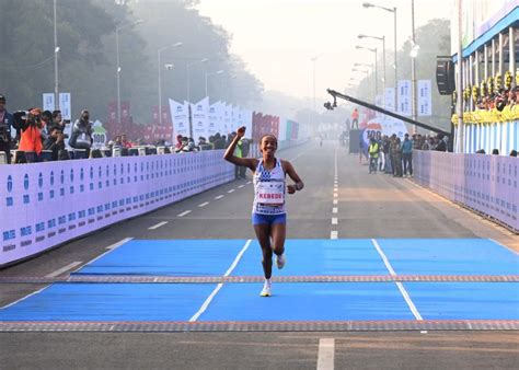 Daniel Simiu Ebenyo And Sutume Asefa Kebede Set Record Times At Tata Steel Kolkata 25k