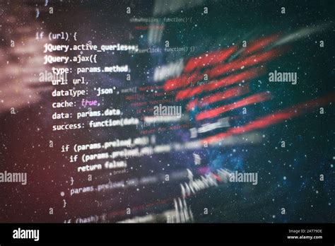 Digital Technology On Display Html5 In Editor For Website Development
