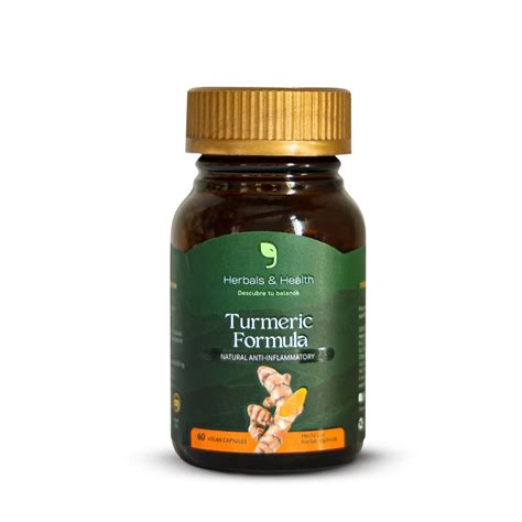 Tumeric Formula Herbals Y Health Capsula Vegana X60und Flora Y Fauna