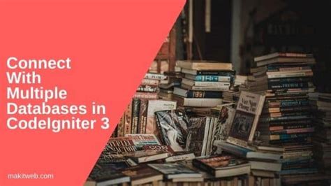 Connect With Multiple Databases In Codeigniter
