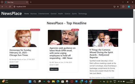 Reactjs Bootstrapcss Newsapi Webdevelopment Opensource Bittu Gupta