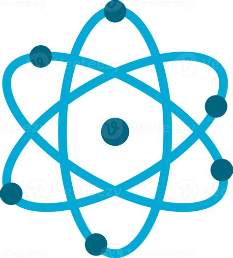 Atom Science Icon 33648598 Png