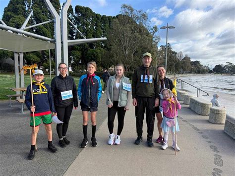 Tasmanian Plast Members And Their Friends Joined The World Plast Run