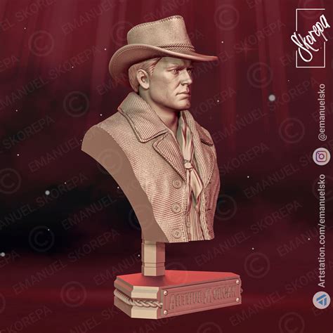 Arthur Morgan Bust Edream Makers