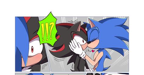 Sonicshadow Sonadow Yaoi Sonadow Pixiv