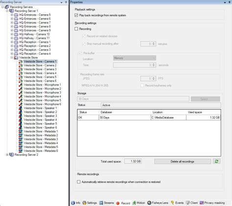 Milestone Interconnect Management