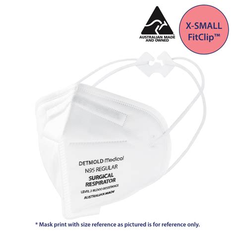 Buy N95 Face Masks Retail Packs Extra Small With Fitclips