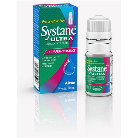 Systane® Ultra Lubricant Eye Drops High Performance Eye Drops For Dry Eyes 10 Ml 10 Ml