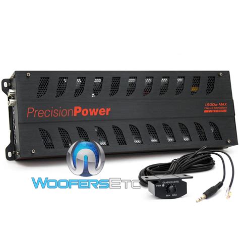 Precision Power Nta15001d 1500w Rms Nitro Monoblock 1 Ohm Amplifier