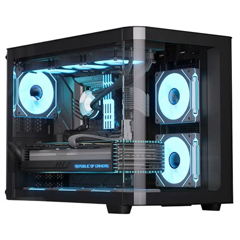 Buy Aerocool P300c Compact Pc Case Black Aer P300c G Bk Pc Case