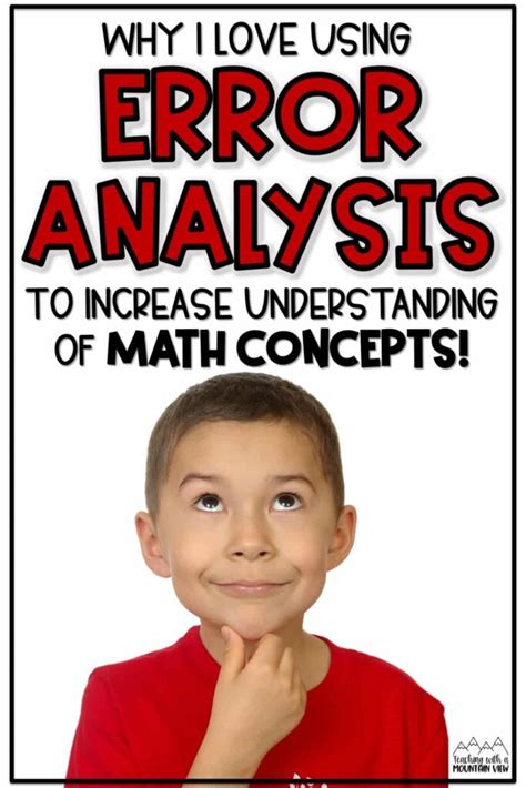 Error Analysis For Enrichment And Critical Thinking Teaching With A