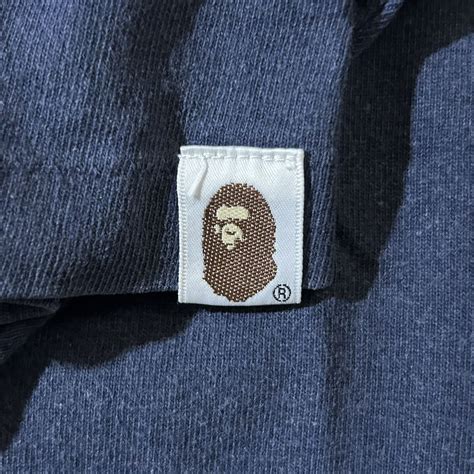 Bape Text Color Camo Big Ape Head Tee Grailed