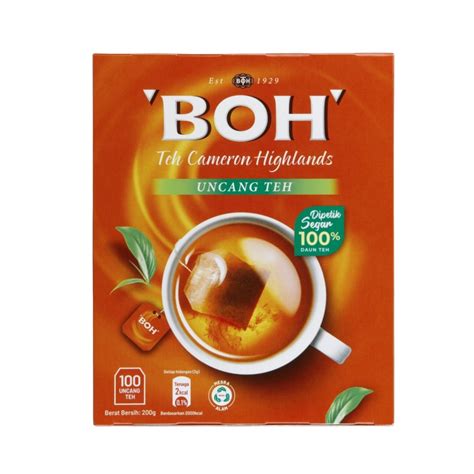 Boh Tea Bags From Cameron Highlands Malaysia