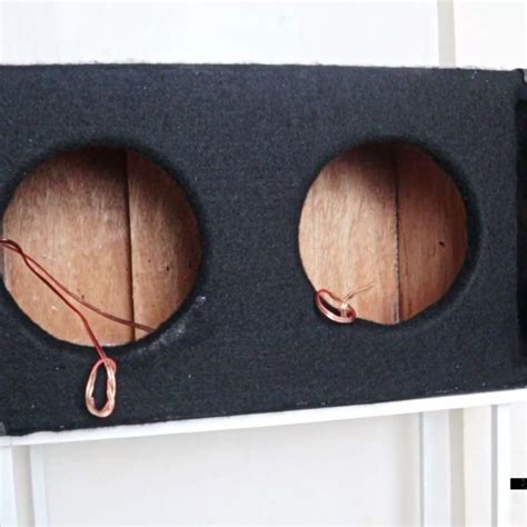 Dual 8 Inch Subwoofer Box L Ported 25hz 30hz 35hz 40hz Tuning Vented