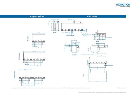 Linear Motors Ironless Uf Series