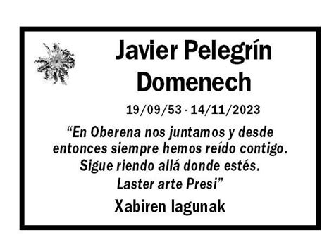 Javier Pelegrín Domenech